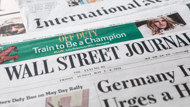 Wall Street Journal Print Edition | WSJ Print Edition